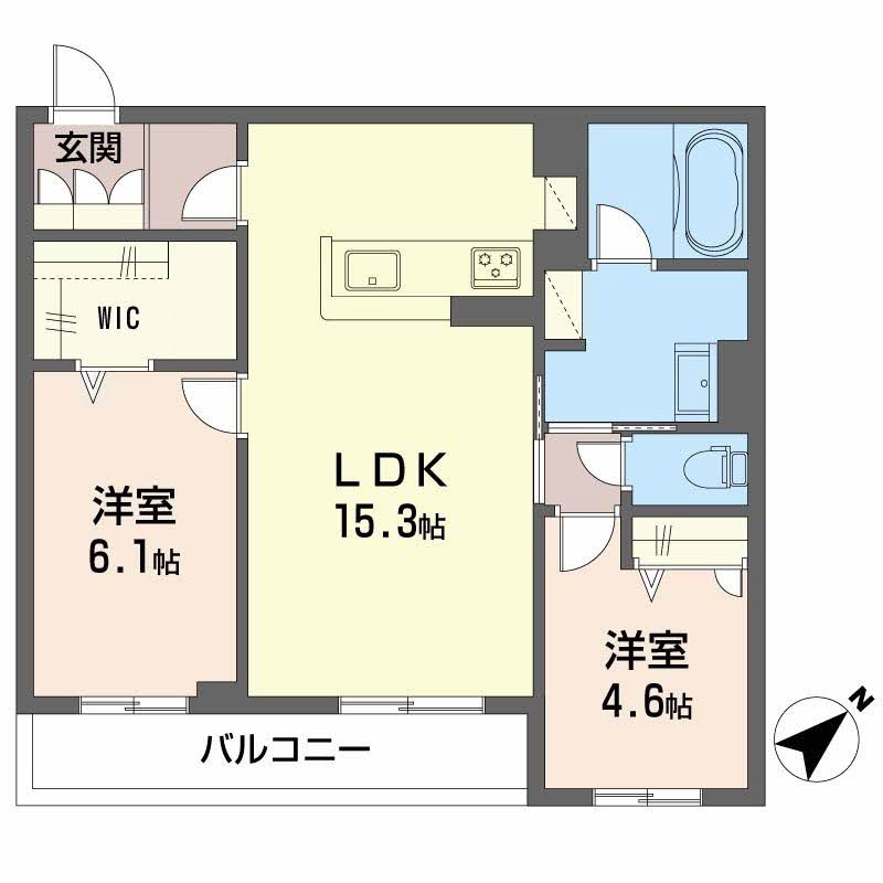 【シャーメゾン】Shamaison mauveinA0202号室の賃貸情報｜（鹿児島県鹿児島市）｜積水ハウスの賃貸住宅